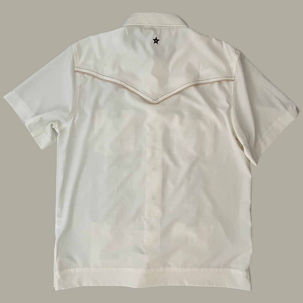 Pearl Snap Guayabera Performance Shirt--Pearl White – Rowel Western Wear