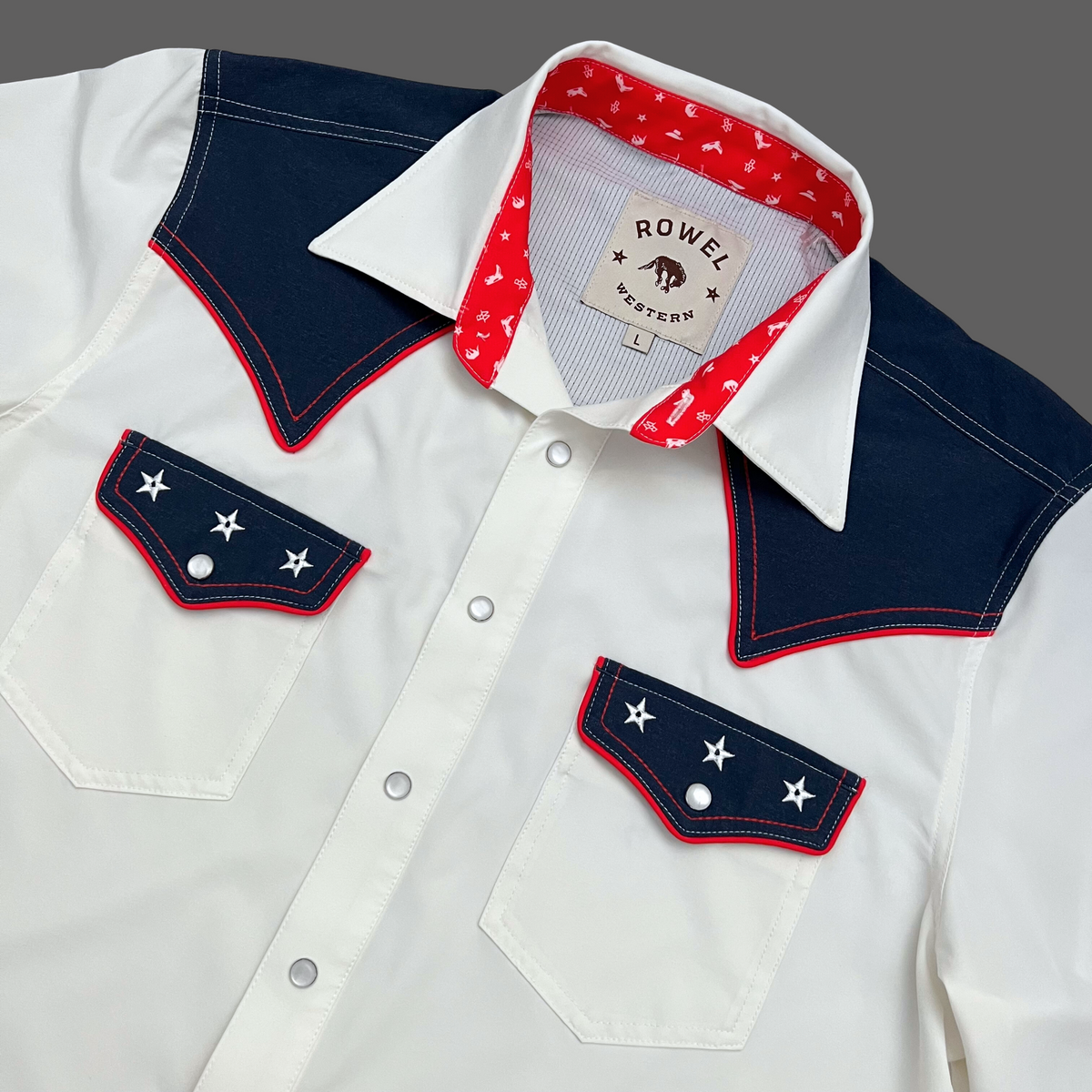 Limited Edition 1776 Short Sleeve Performance Western Shirt – Rowel ...